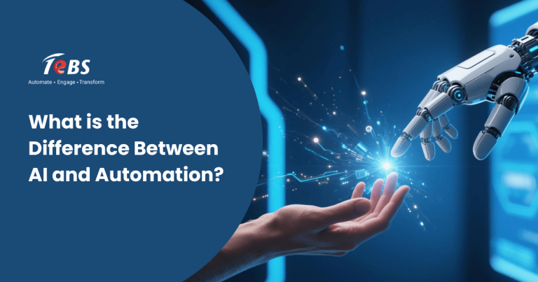 AI vs Automation: Key Differences & Business Benefits | TeBS